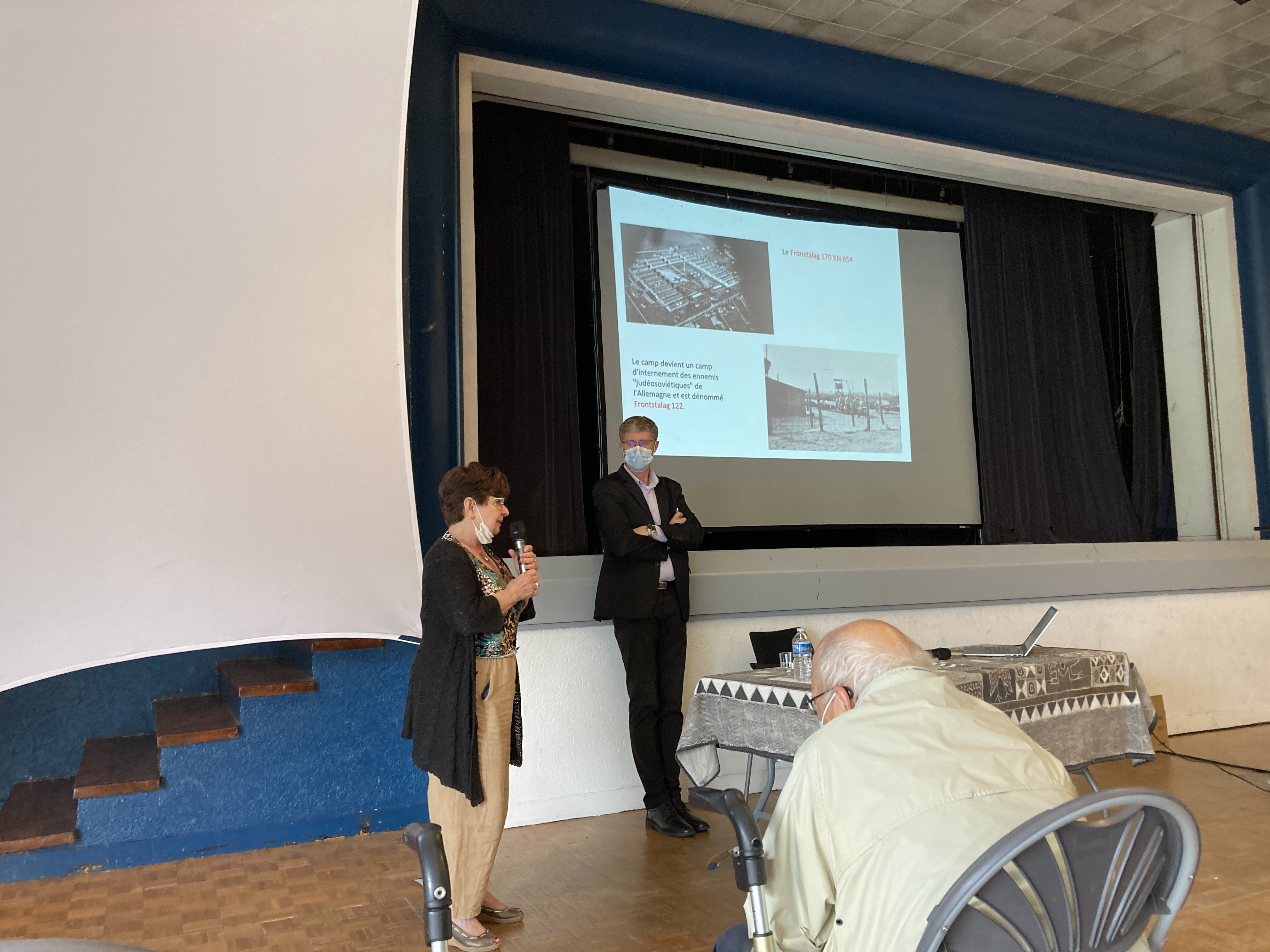 Le 22 mai, à Lamorlaye , à la conférence de Jean-Yves Bonnard : 1940 ...